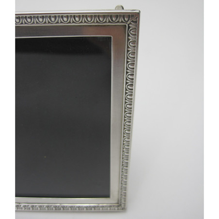 Edwardian Chester Silver Photo Frame with Egg and Dart Border (1906)