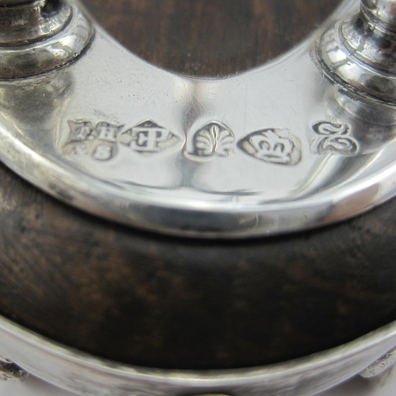 Unusual Gothic Style Victorian Oak and Silver Plated Toast Rack (c.1890)