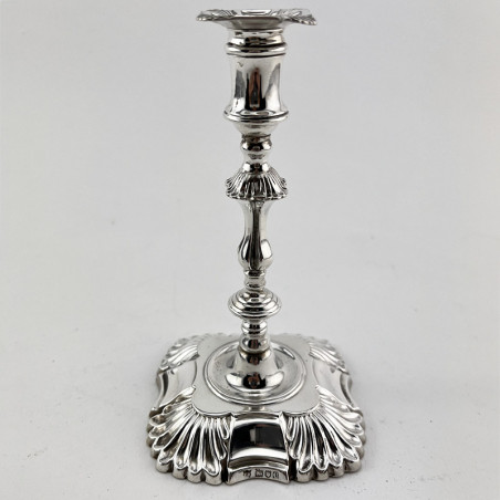 Pair of Late Victorian Sterling Silver Tapersticks (1898)