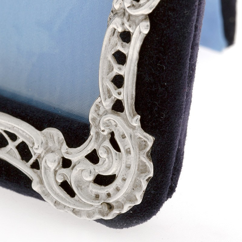 Late Victorian Rectangular Silver Photo or Picture Frame. (1898)