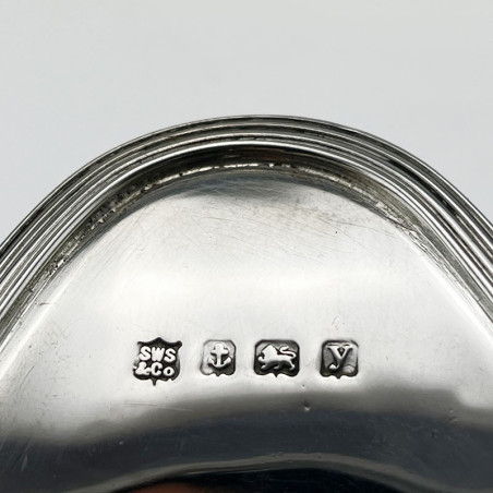 Plain Sterling Silver Snuffer Tray (1923)